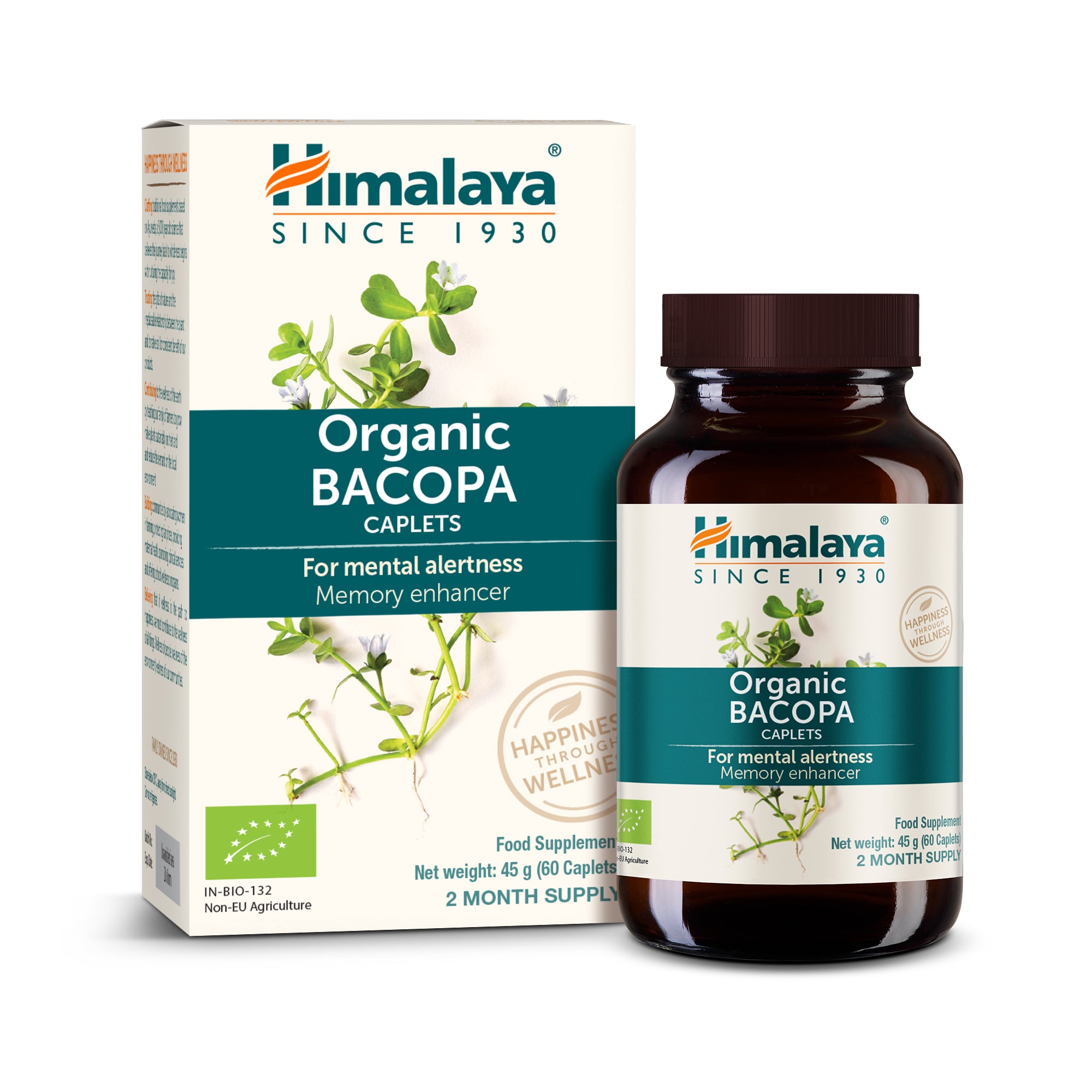 Himalaya Organic Bacopa (Brahmi) – Himalaya Wellness (Italy)
